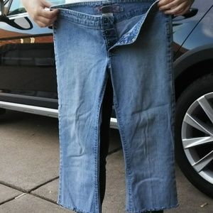 Silver Jeans | Jeans | Vintage Silver Jeans Sz 29 Buttonfly Capri ...